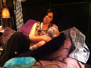 CHRISTINE BARGER – actress, ventriloquist, content creator